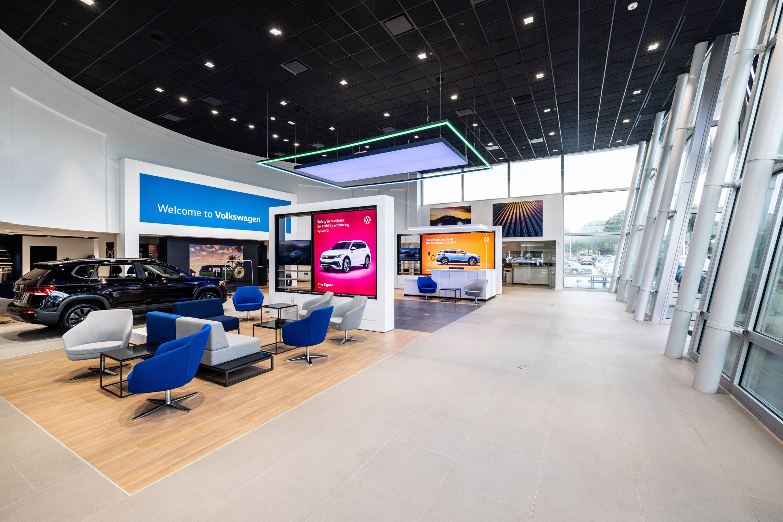 Lewisville Volkswagen - Commercial Construction